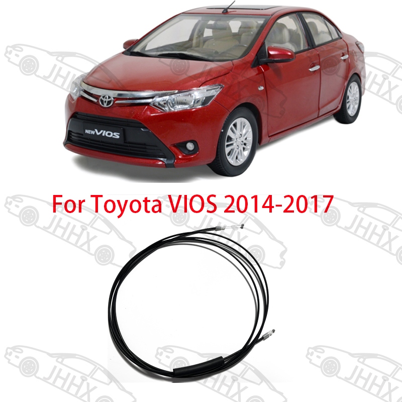Car tailgate cable Toyota Vios 2014 2015 2016 2017 Trunk Lid Cable REAR ...
