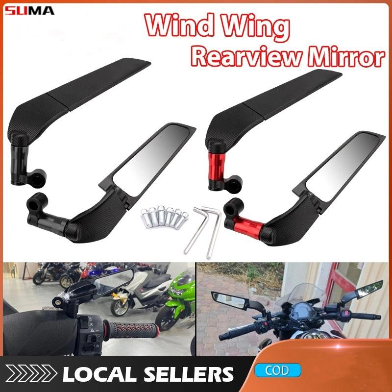 Universal Wing/Winglet Side Mirror For Motorcycle KAPCAI Y15ZR Y16ZR ...