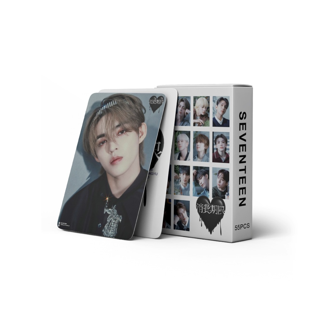 55pcs/box SEVENTEEN Mini 10th Album FML Photocards Wedding Suits Lomo ...