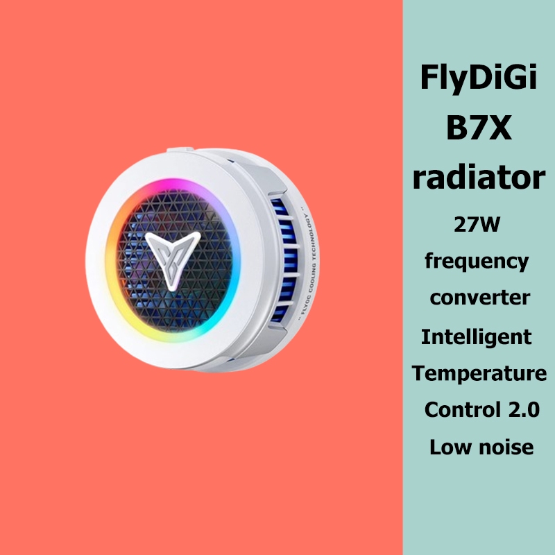 Flydigi B7X Cellphone Cooler Frequency Conversion Super Heat ...