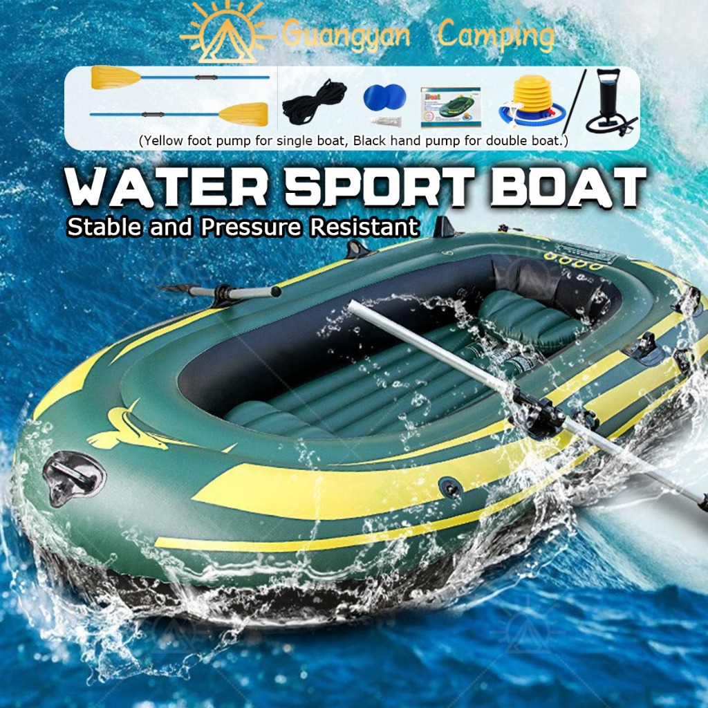 Rubber Fishing Boat Inflatable Kayak Parent-Child Interactive Canoe ...