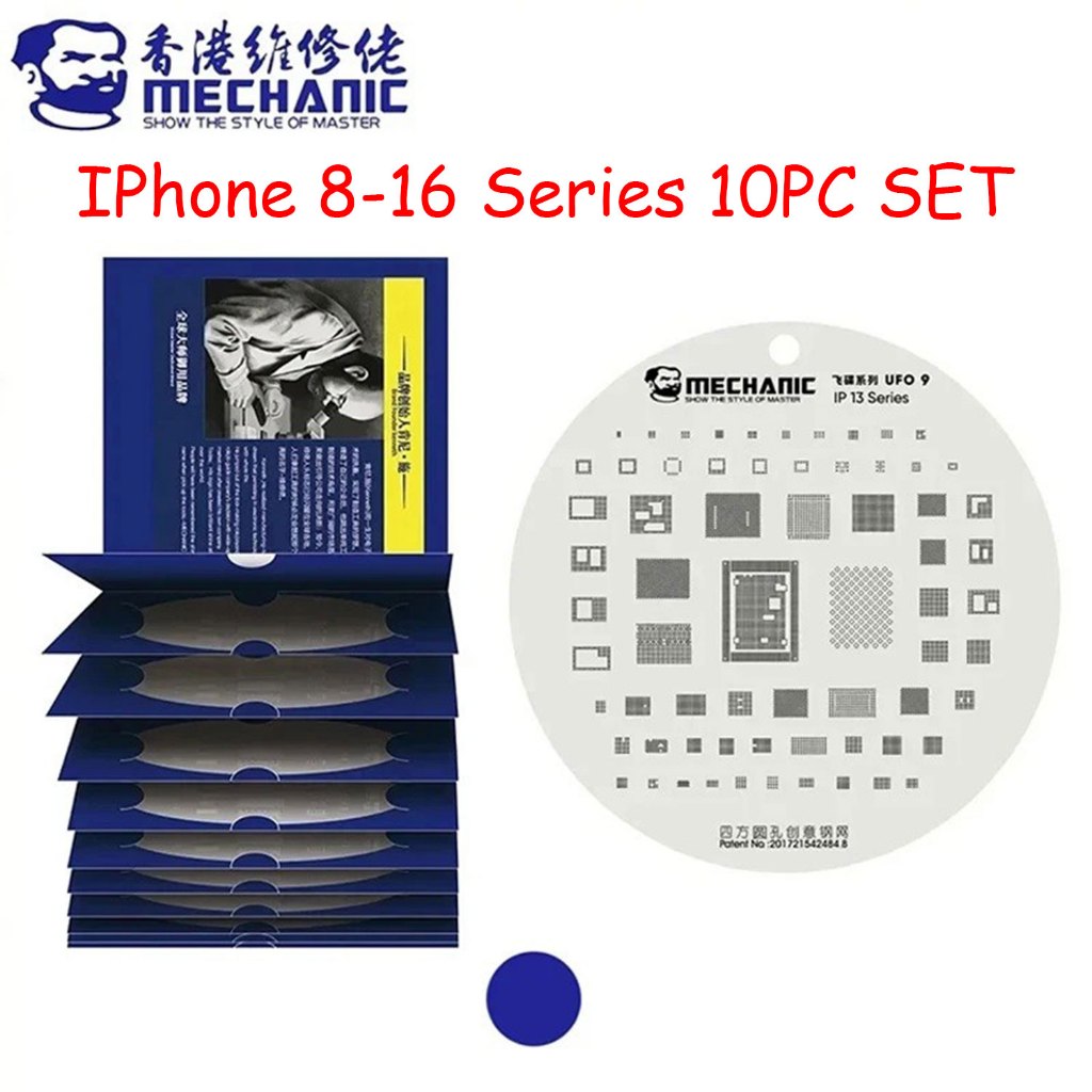 Mechanic 10 In 1 UFO Series High Temperature Resistance Quare Round ...