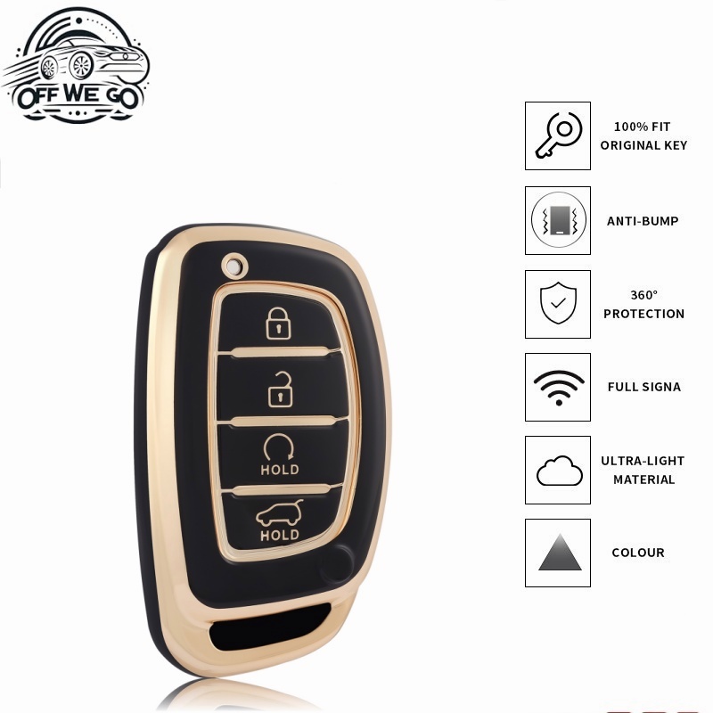 OFF WE GO TPU shell, Hyundai Creta 2022 series car lock shell, 2023 4 ...