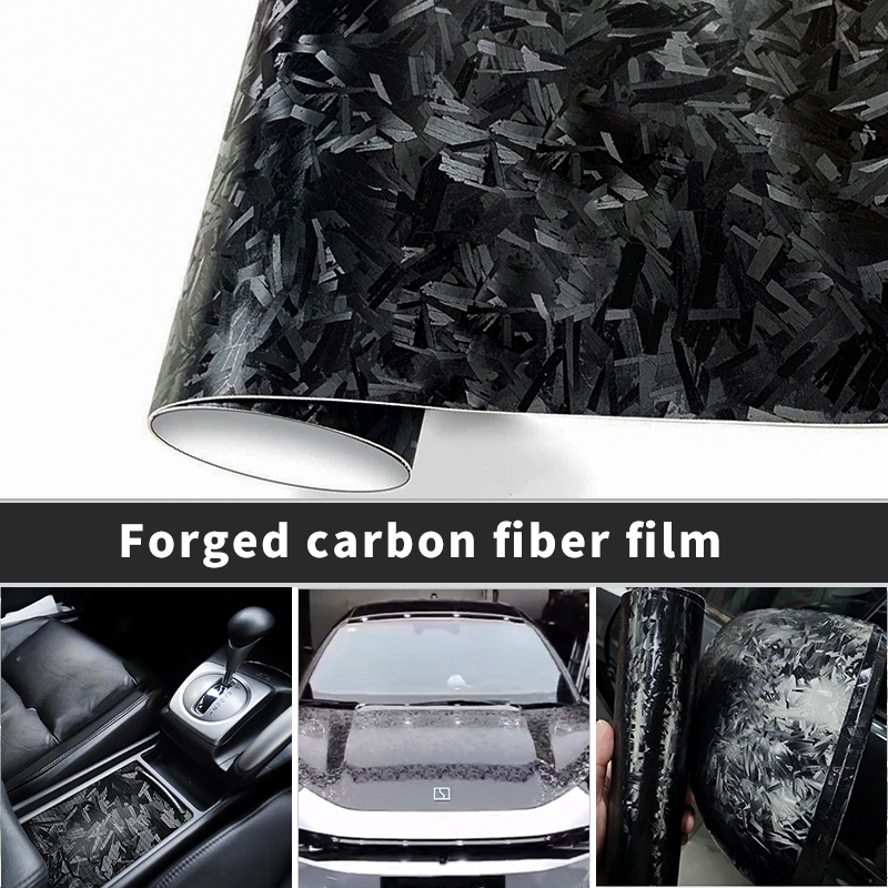 30 x 50cm Carbon Fiber Car Sticker Decal Packaging Car Body Interior ...