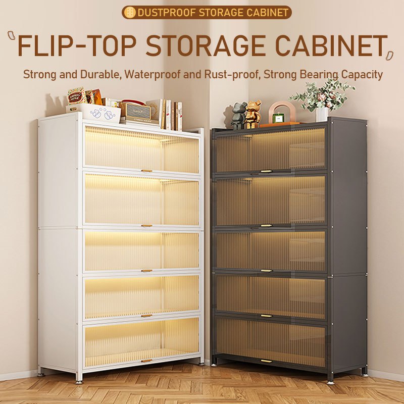 Kitchen Island Organizer Rack Pantry Cabinet Dish Storage Spice ...