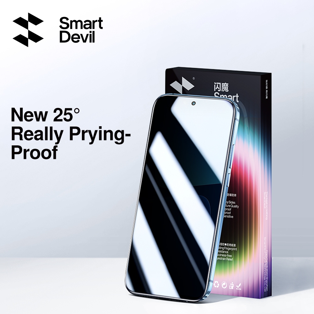 SmartDevil Privacy Tempered Glass For Xiaomi 15T/15T Pro/13/14/14T/14T Pro Full Screen Anti-Peek ...