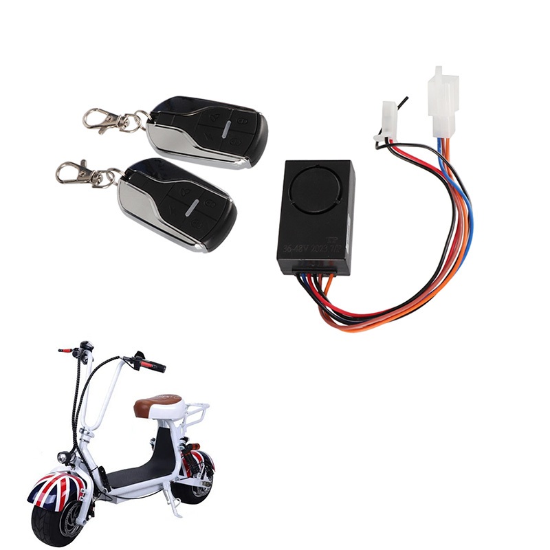 Electric Vehicle Modified Wireless Remote Control Anti-Theft Lock Alarm ...