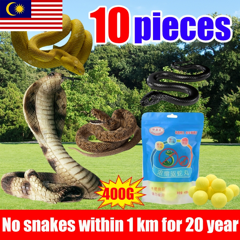 No Snakes in 20 Years Snake Repellent 10 pellets Long-Acting Snake ...