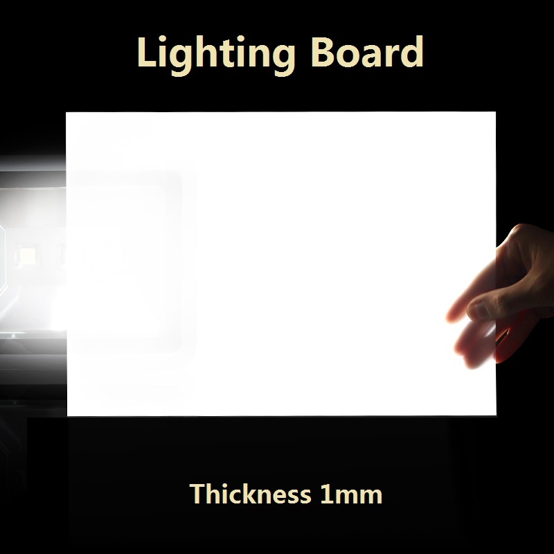 Lighting Board Thickness 1mm Transparent Board Lampshade Acrylic Board ...