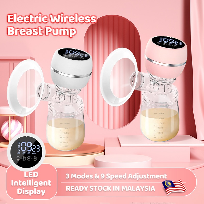 Kiumo Pam Payudara Electric Breast Pump Wireless Portable Rechargeable ...