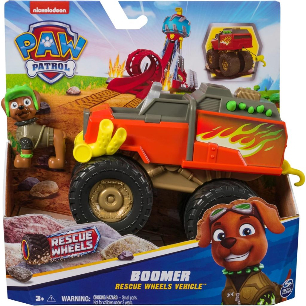 Paw Patrol: Rescue Wheels Boomer’s Monster Truck, Toy Truck with ...
