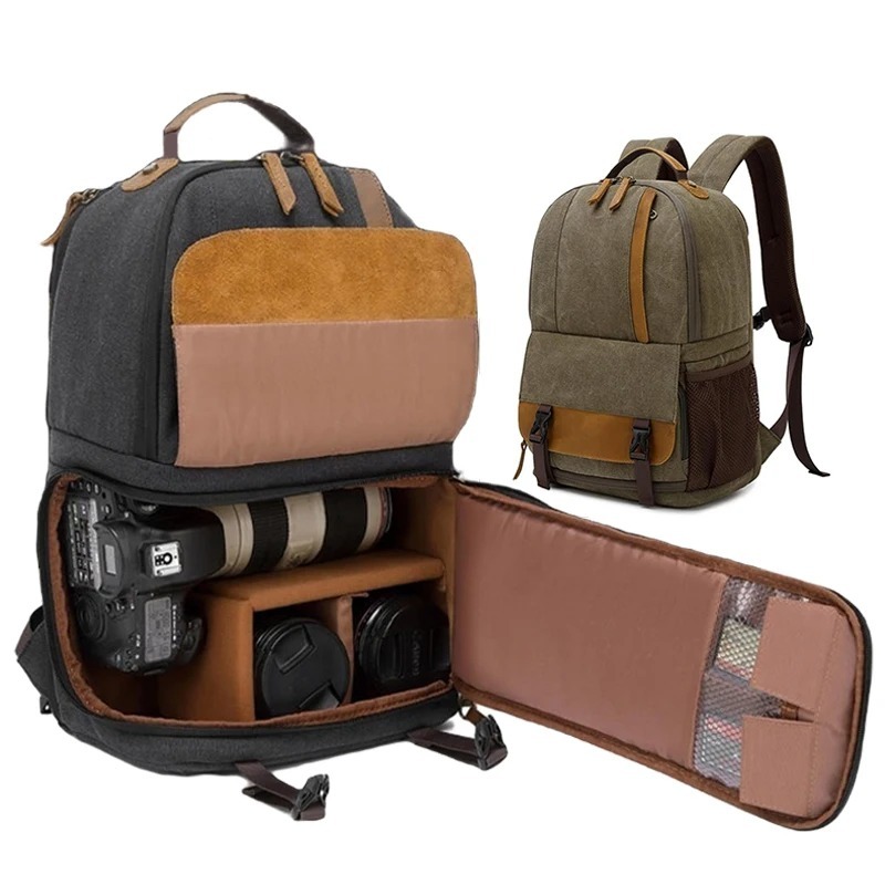 Waterproof Camera Backpack for Photographers, Large Capacity Hiking Bag ...