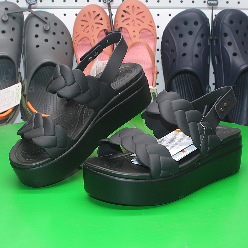 original 100% crocs women sandals Brooklyn big size shoes 209977 ...