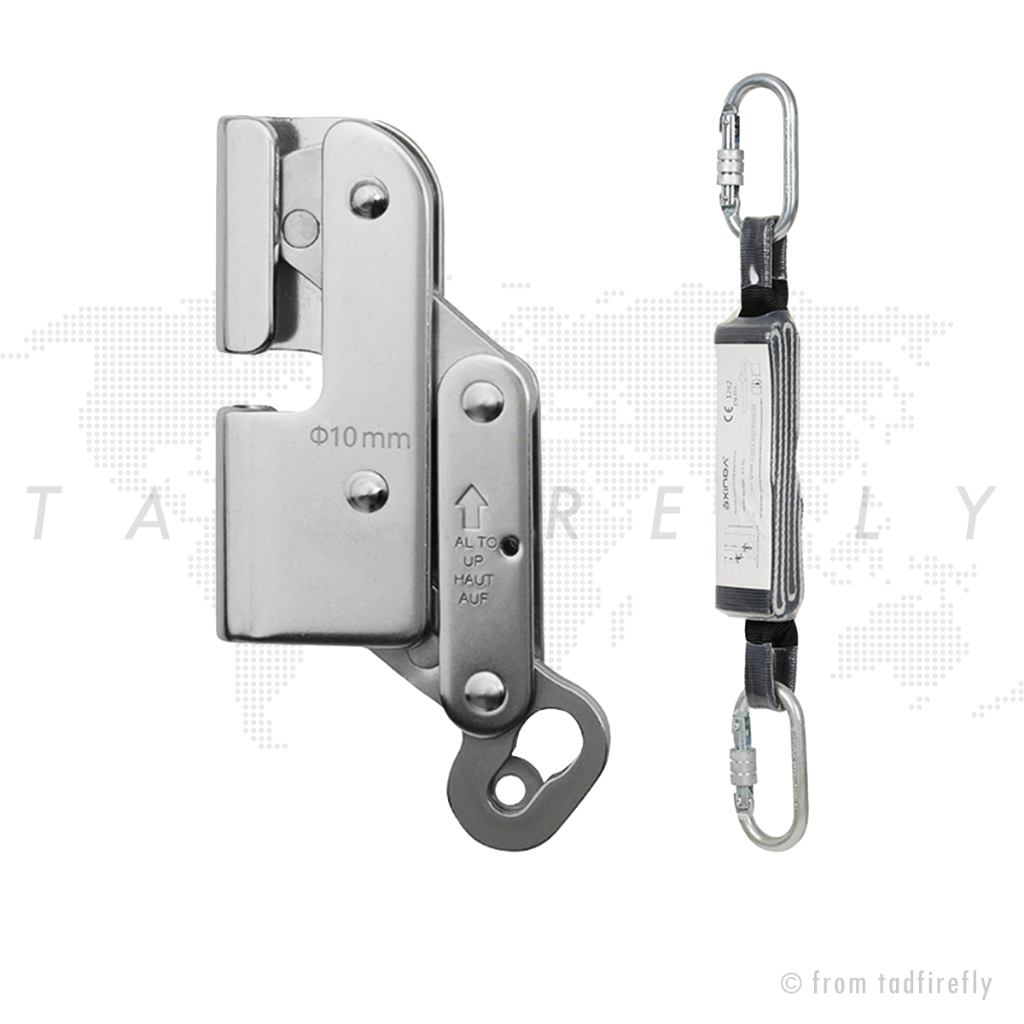 Cable Safety Sleeves Trailing Wire Rope Grab 8mm10mm Vertical Climbing ...