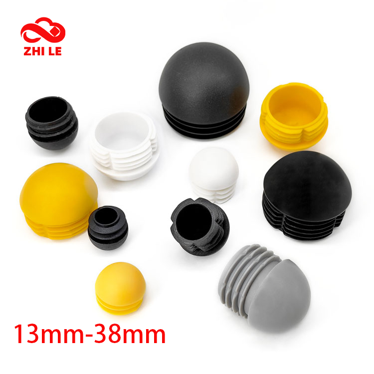 13mm-38mm Round head PE Plastic Hollow cover square internal rubber cap ...
