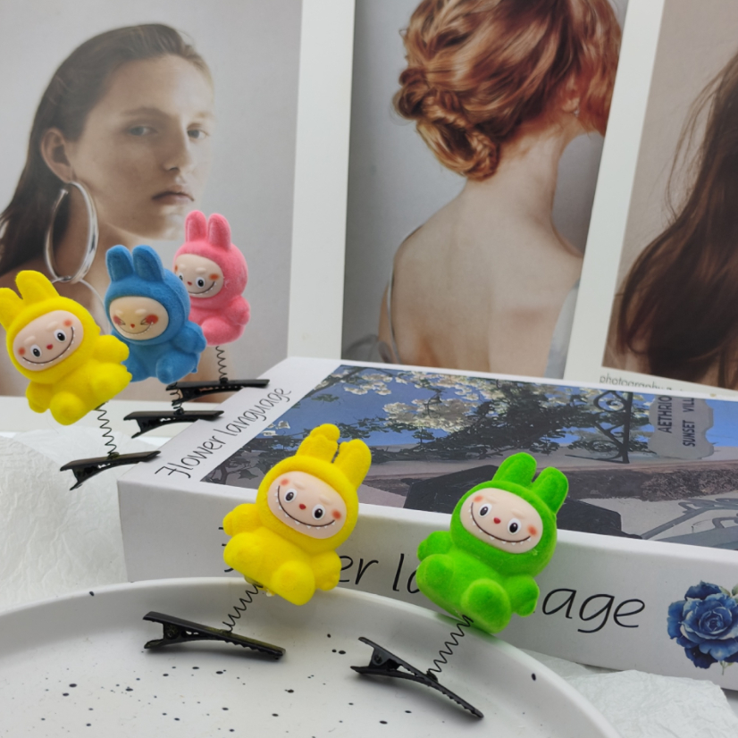 bingo cute 1pcs Colorful Windmill Hair Clip Korean Headdress Windmill ...