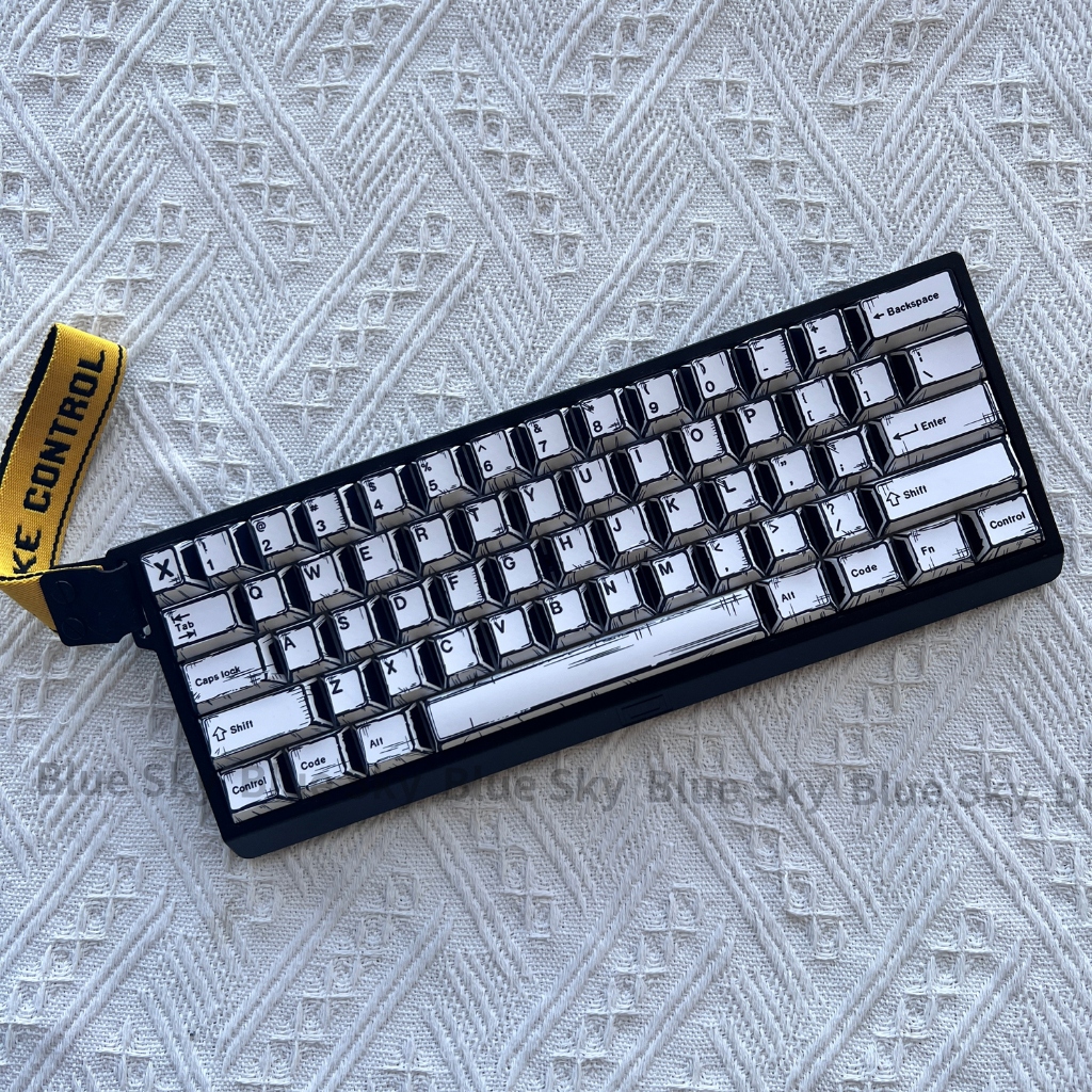 Comic Style keycaps PBT cherry profile 151key Dye-sub | Shopee Malaysia
