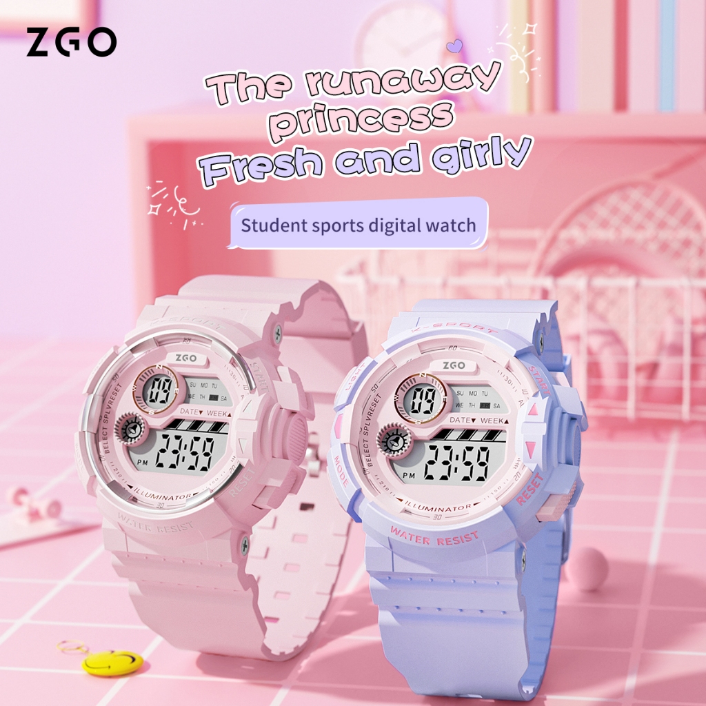 【Malaysia shipped】ZGO Watch Sports Girls Boys Students and Kids ...