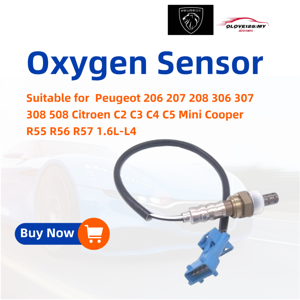 Downstream New O2 Oxygen Sensor for Peugeot 206 207 208 306 307 308 508 ...