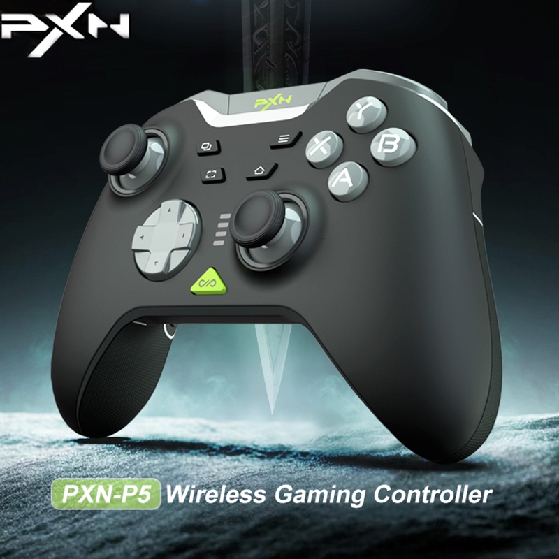 PXN P5 Gamepads Wireless Bluetooth Gaming Controller for PC Windows ...