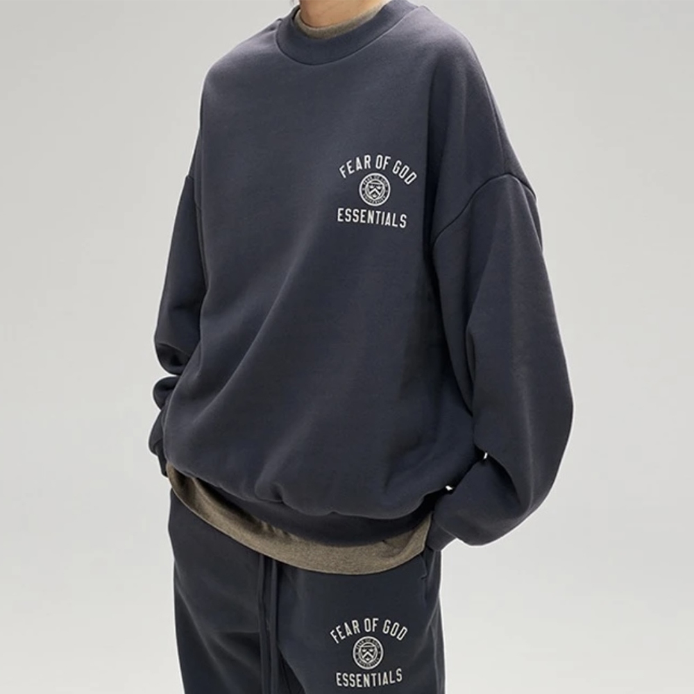 Essentials Fog 24FW University Crew Neck Sweatshirt (2Colors) | Shopee ...
