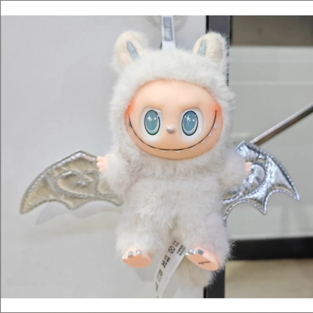XYZ PopMart Angel Labubu Plush Doll THE MONSTERS ZIMOMO 2.0 ANGEL IN ...
