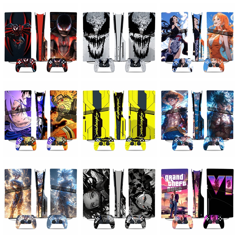 40 Colors Skin Sticker Compatible with Sony Playstation 5 Pro Disc ...