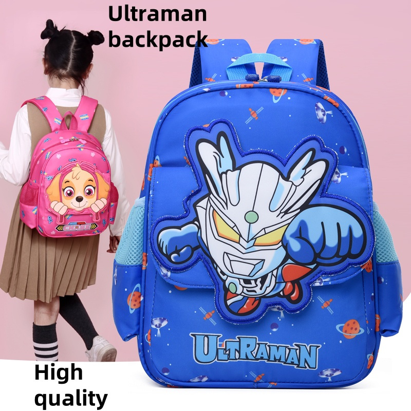 Ready Stock children backpack for woman ultraman backpack chase school ...