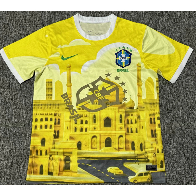 24-25 Brazil Series Fan Edition Football Shirts | Shopee Malaysia