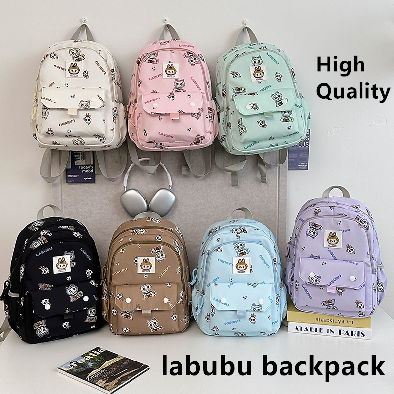 High Quality children backpack for woman labubu backpack labubu school ...