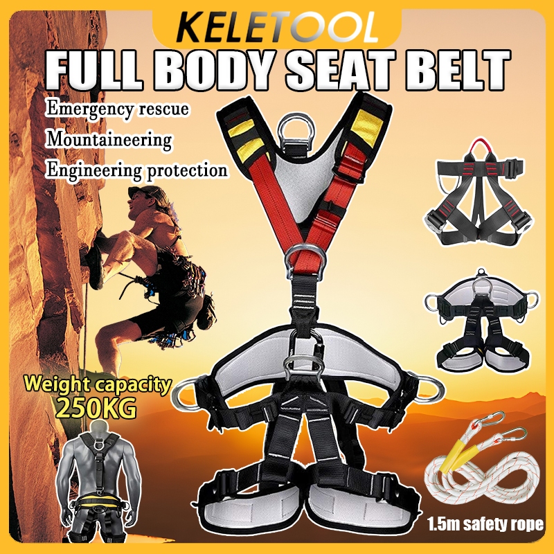 High Quality Outdoor Climbing Full-body Safety Belt Aerial Harness ...