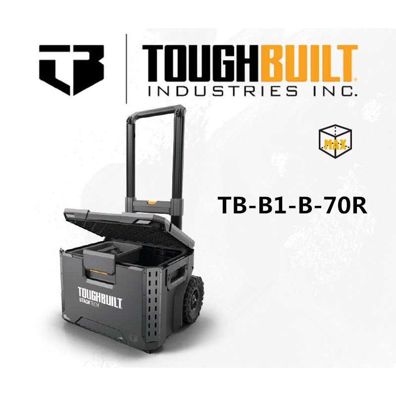 Toughbuilt System Stackable Combinable Trolley Industrial Storage ...