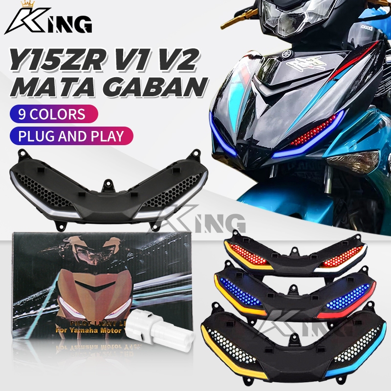 YAMAHA Y15 V1 V2 MATA GABAN Y15 LED LAMPU GABAN Y15 V2 Y15ZR V1 SIGNAL Y15 LAMPU SIGNA LEAGLE ...