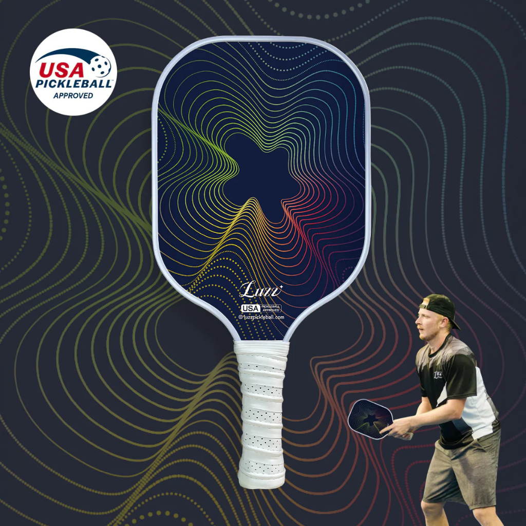 Luzz Pickleball Paddle Carbon Fiber T700 Racket for Men Women Beginners ...