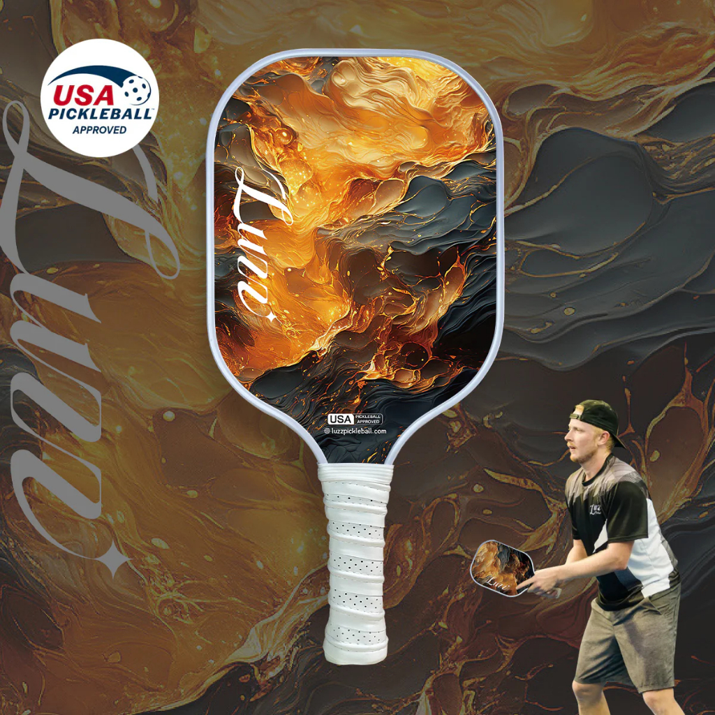 Luzz Pickleball Paddle Carbon Fiber T700 Racket for Men Women Beginners ...