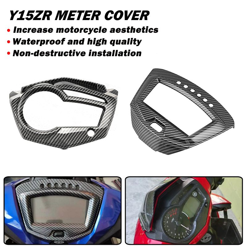 Meter Cover Frame Y15 V1 V2 Carbon/Black Water Transfer Yamaha Y15zr ...