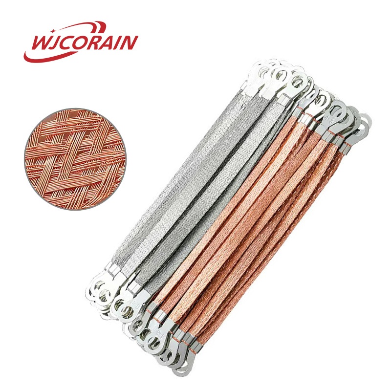 Copper-clad aluminum grounding cable Bridge grounding cable100PCS ...