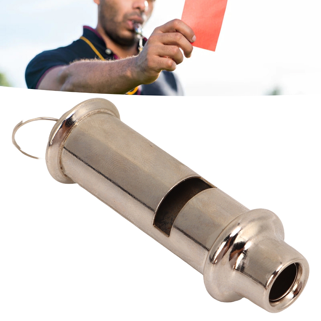 Spr- 5Pcs Metal Emergency Survival Whistle Stainless Steel Outdoor ...