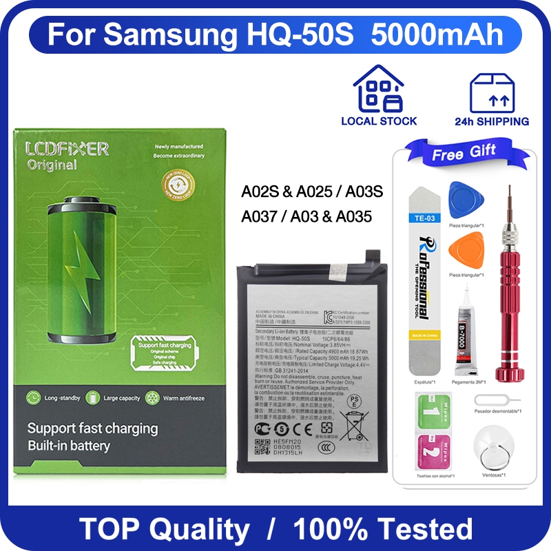 AAA Replacement HQ-50S Battery For Samsung A02S & A025/ A03S & A037 ...