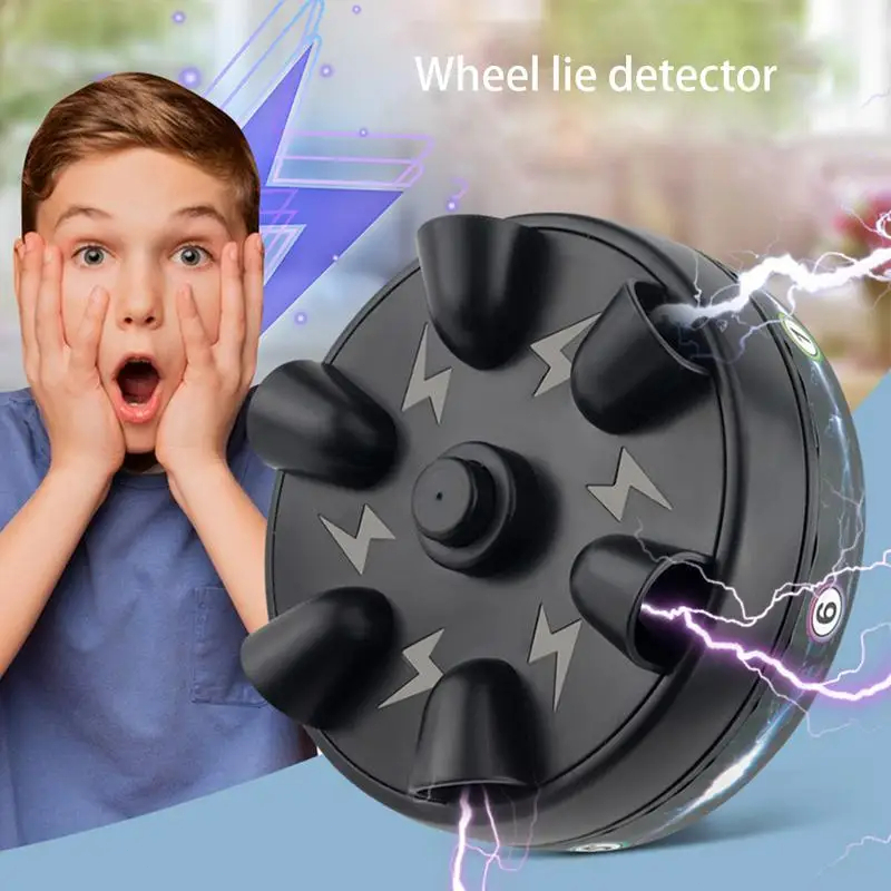 Electric Shock Finger Game Machine Electric Shocking Roulette Cogs Lie