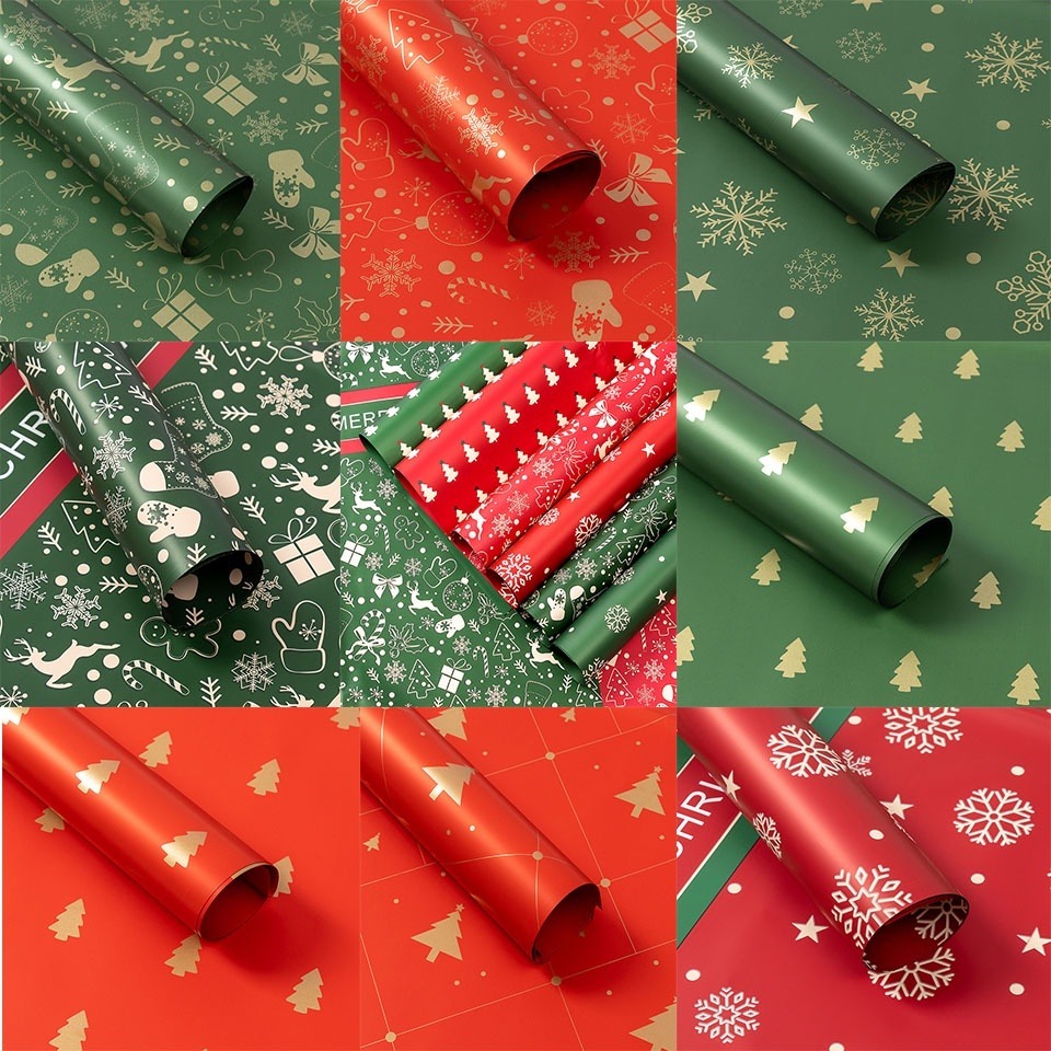 Christmas wax paper, food deli paper, waterproof and oil-proof picnic ...