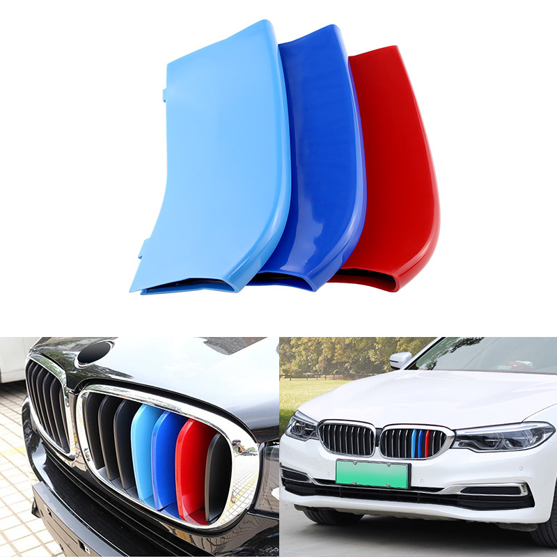 3Pcs/Set Car Front Grille Trim Strips For BMW X5 F15 2014-2018,X6 F16 ...