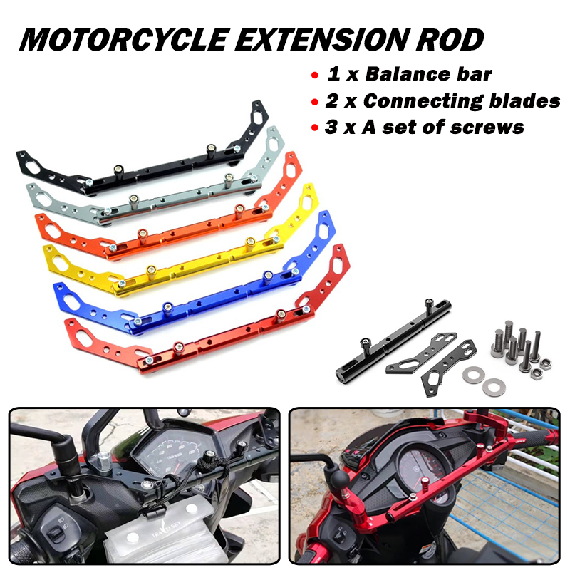 Motorcycle Balancebar Adjustable Multifunctional Extension Rod Phone ...