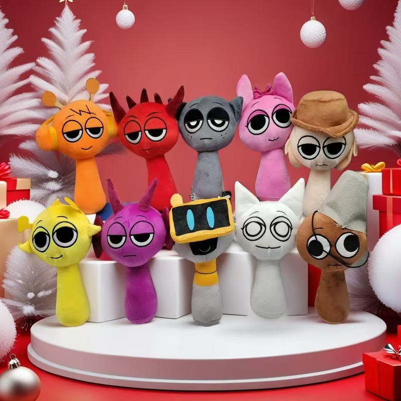 Christmas Gifts Sprunki Toy Incredibox Sprunki Stuffed Toys Mr.Sun Fun ...