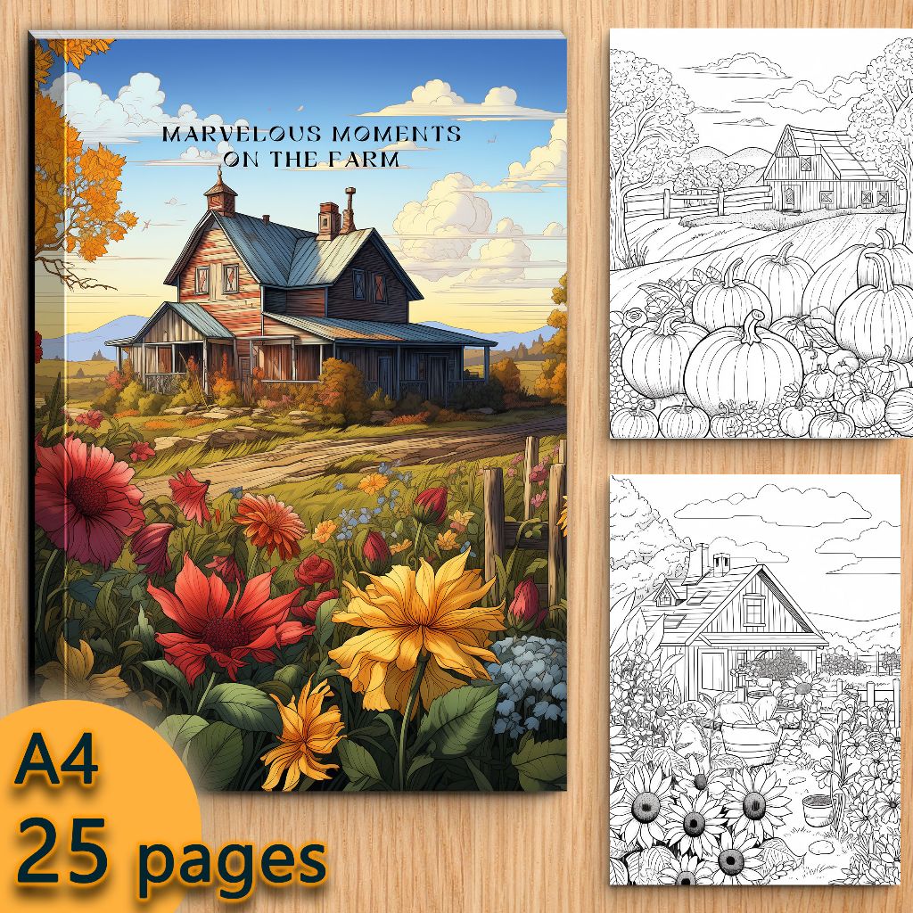 A Beautiful Moment In The Farm Picture Book | Independent Creation ...