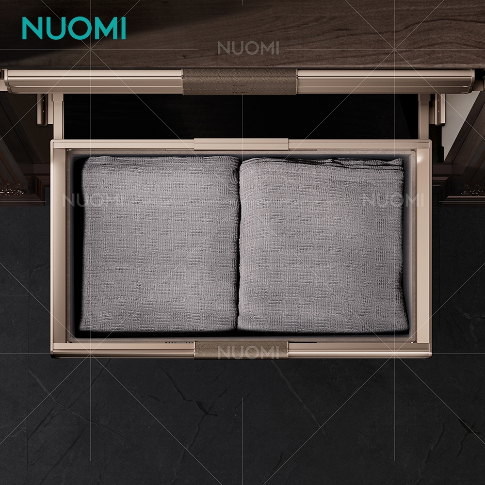 NUOMI VIOLET Pro Velvet Storage Basket Bedroom Wardrobe Hardware ...
