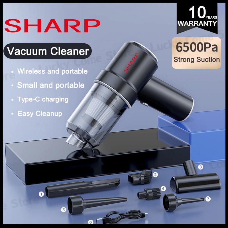 SHARP [100% authentic] 10-year warranty window vacuum cleaner household ...