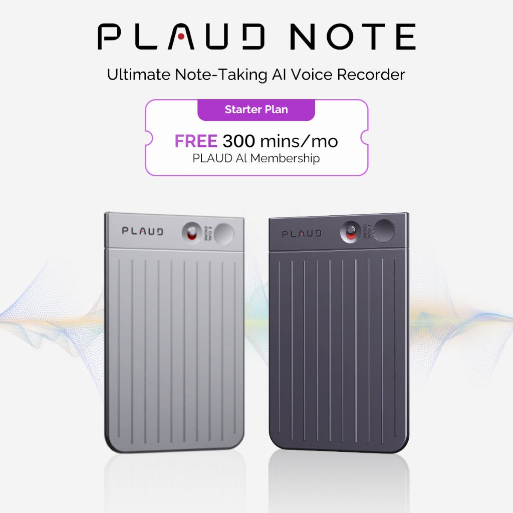 [Official] PLAUD NOTE AI Voice Recorder, AI Note Taker for Meetings, Lectures, Calls, AI ...