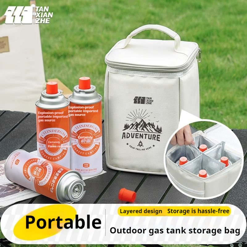 Portable gas storage bag.Cassette Stove Gas Tank Storage Bag Liquefied ...