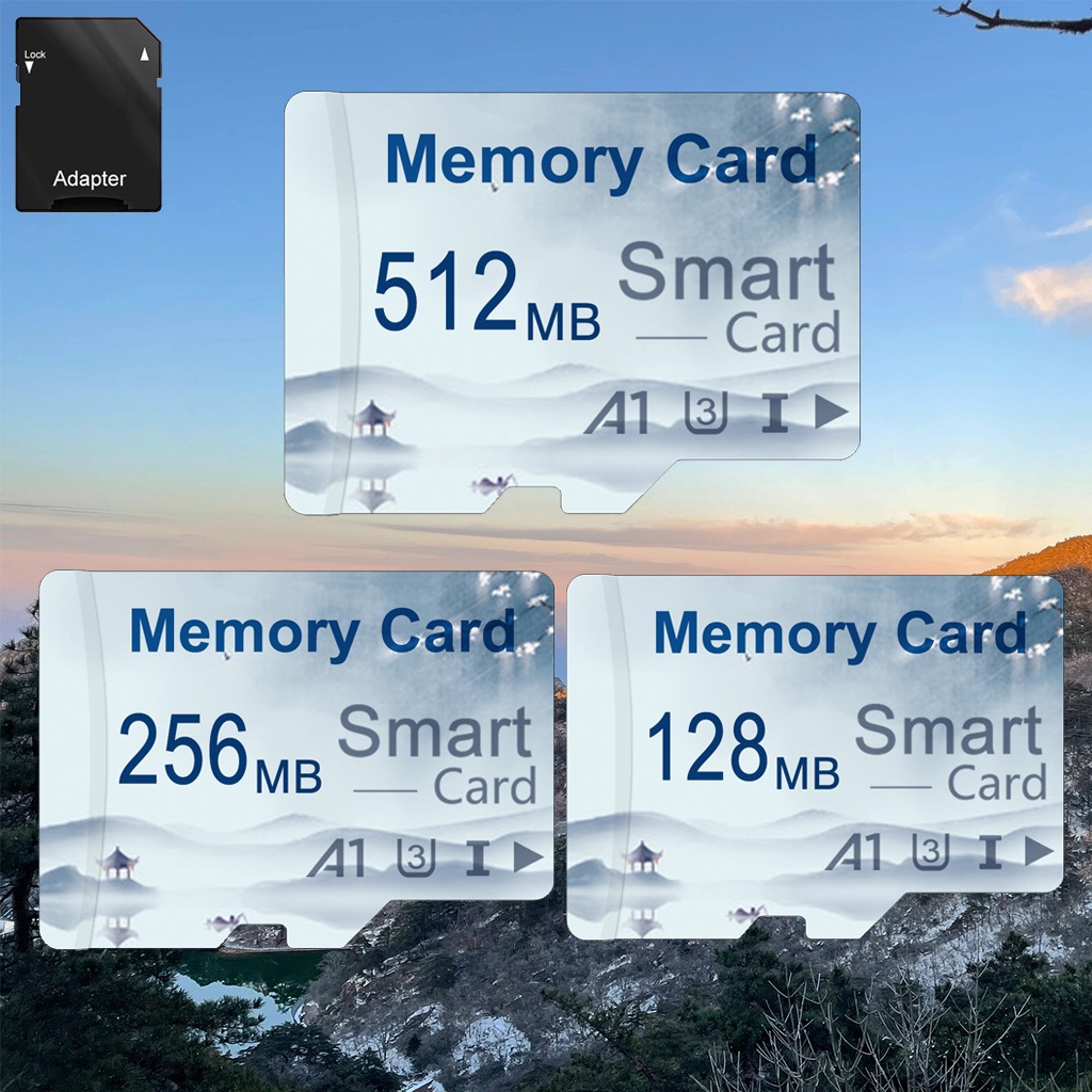 Original Class 10 A1 Memory Card 128MB V30 U3 256MB V10 U1 TF Card ...